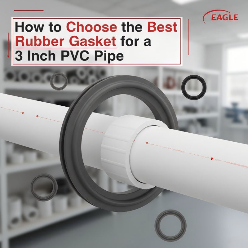 How to Choose the Best Rubber Gasket for a 3 Inch PVC Pipe | EAGLE