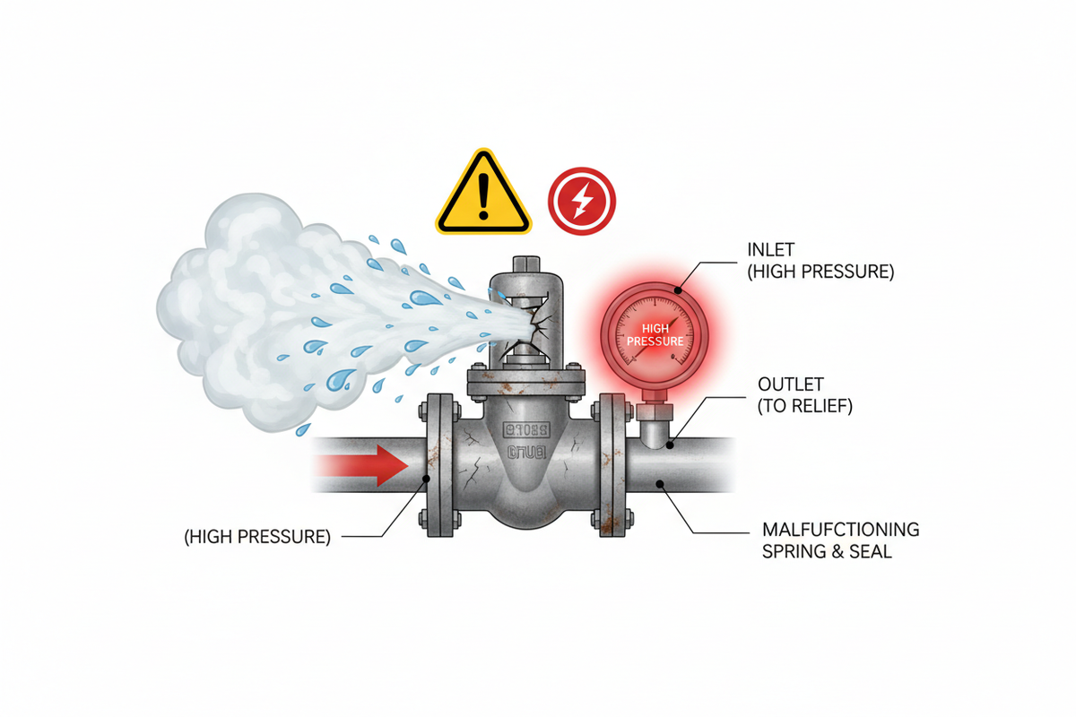 How Do You Know if the Pressure Relief Valve Is Bad? | EAGLE