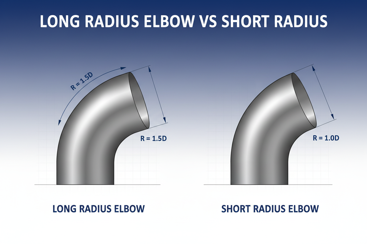 Long Radius Elbow vs Short Radius | EAGLE