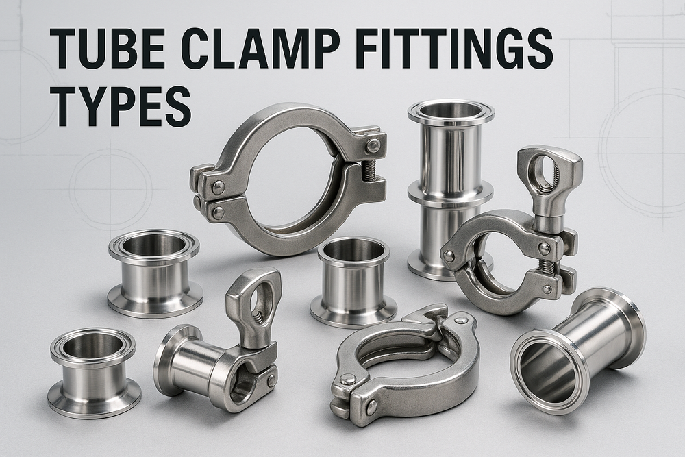 Tube Clamp Fittings Types | EAGLE