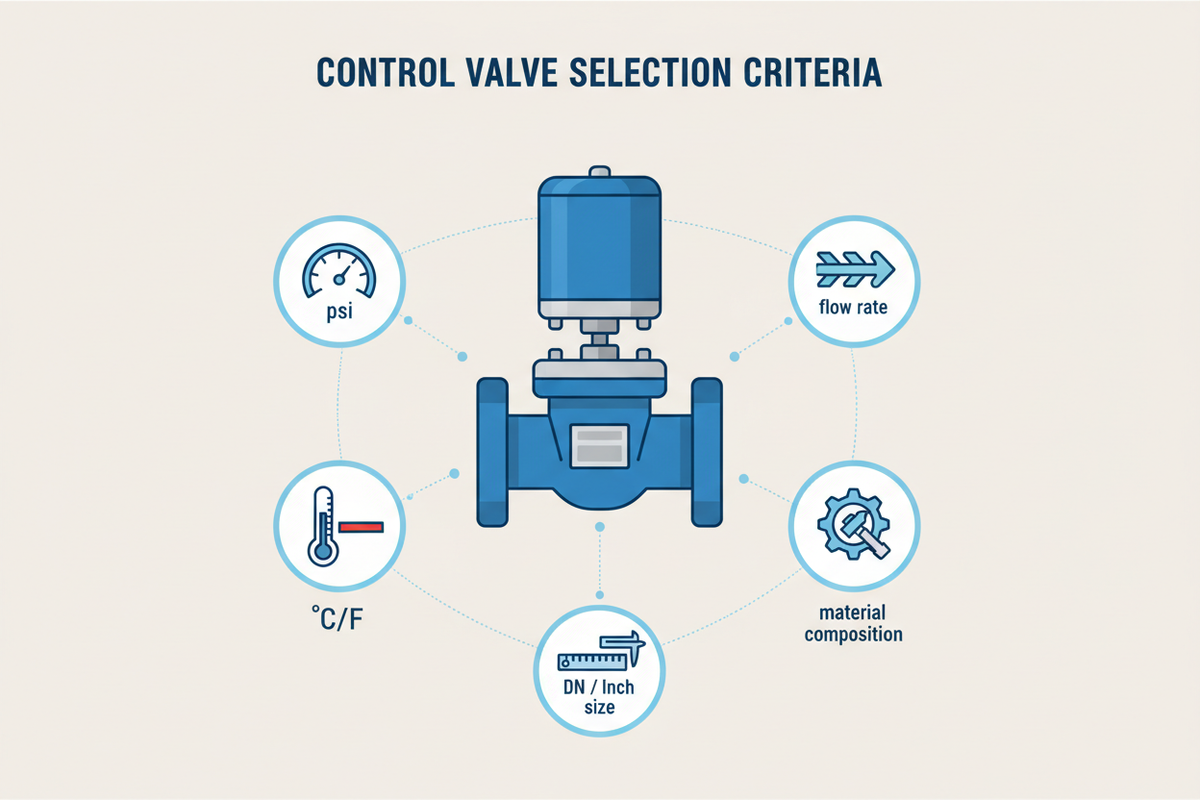 What Factors to Be Considered While Selecting a Control Valve | EAGLE