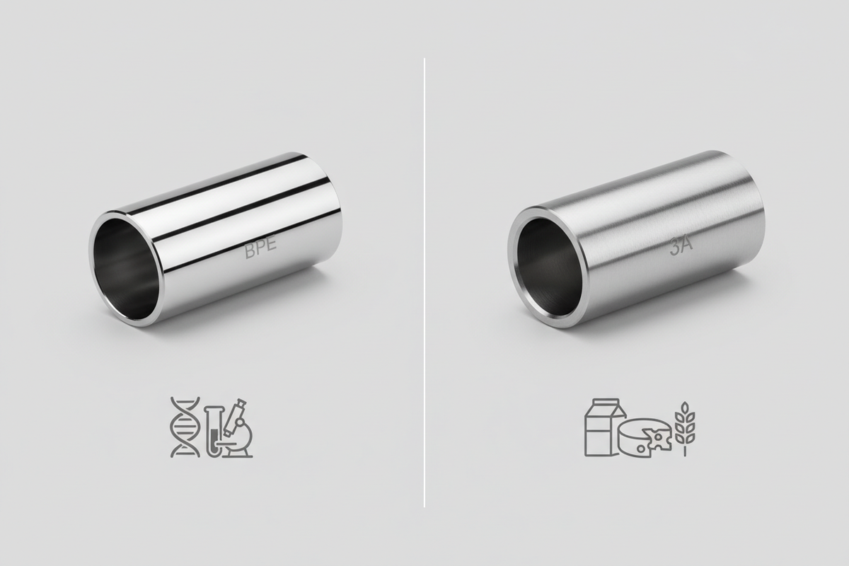 What is the Difference Between BPE and 3A Sanitary Fitting? | EAGLE