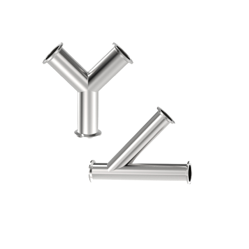 Tri-Clamp Wye | 3-Way Connection