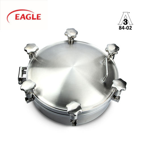 Sanitary Stainless Steel Manway | Eagle Fittings l Manhole for Tank l 3 ...