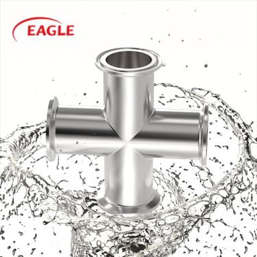 EAGLE™ 3A 9MP Clamp Equal Cross | Tri Clover Clamp Sanitary Fittings ...